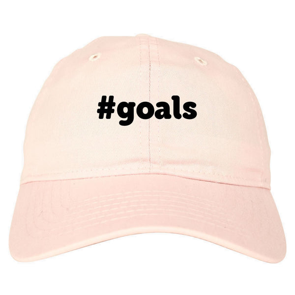 Hashtag Goals #Goals Dad Hat – Very Nice Clothing